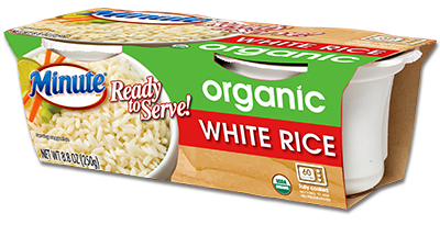minute white rice cups nutrition facts